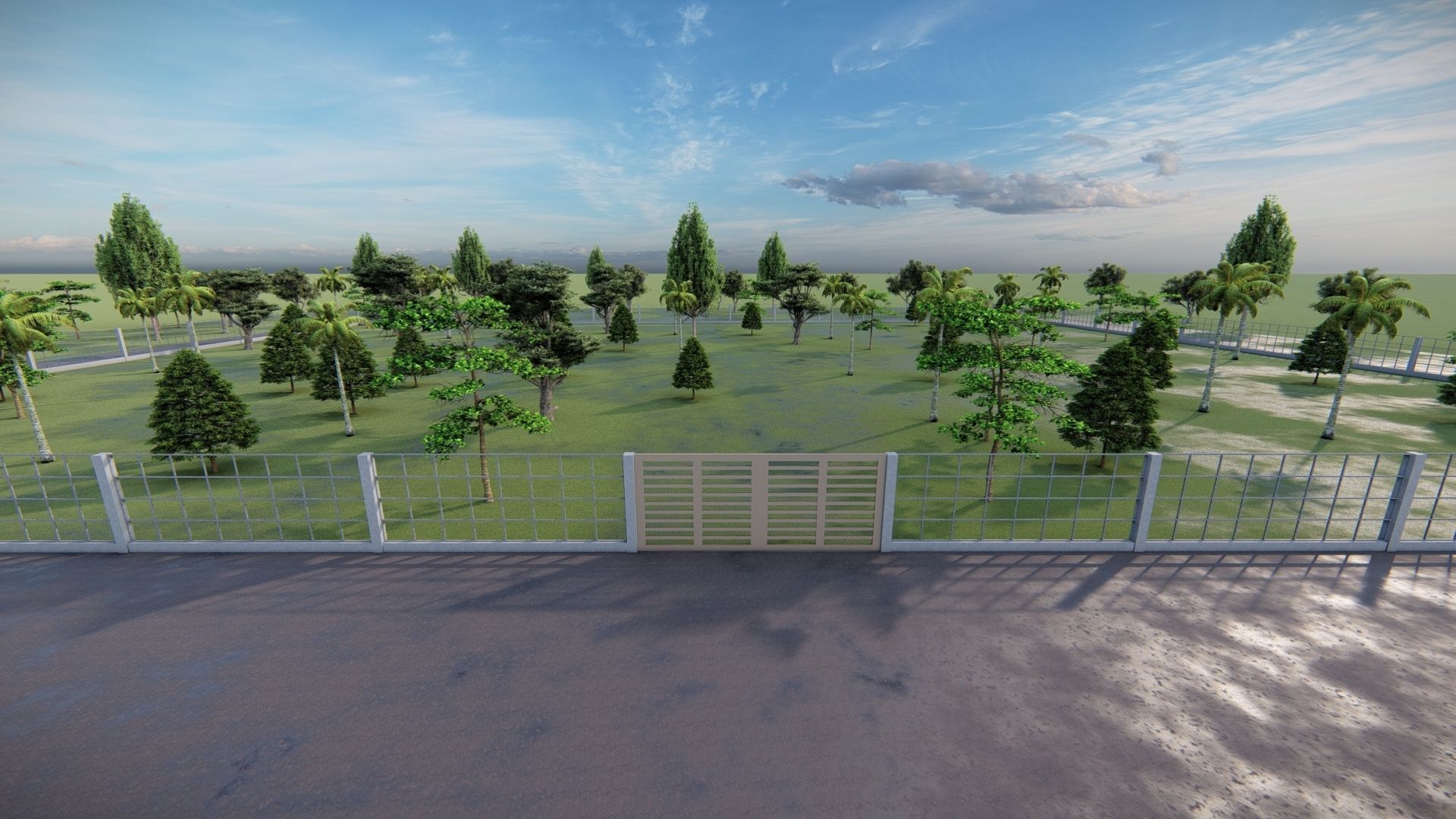 FARM - FENCE 3D model | CGTrader