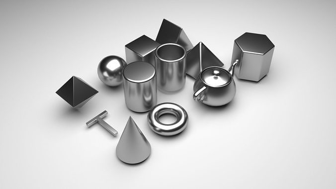 Magnetic Different Geometric Shapes For 3D Printing 3D model 3D printable | CGTrader