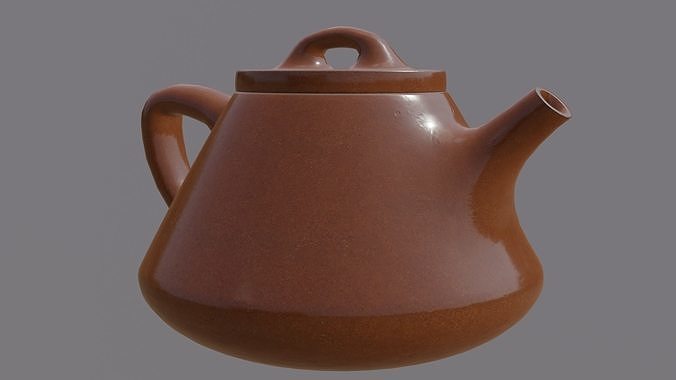 3D model Chinese teapot PBR VR / AR / low-poly | CGTrader