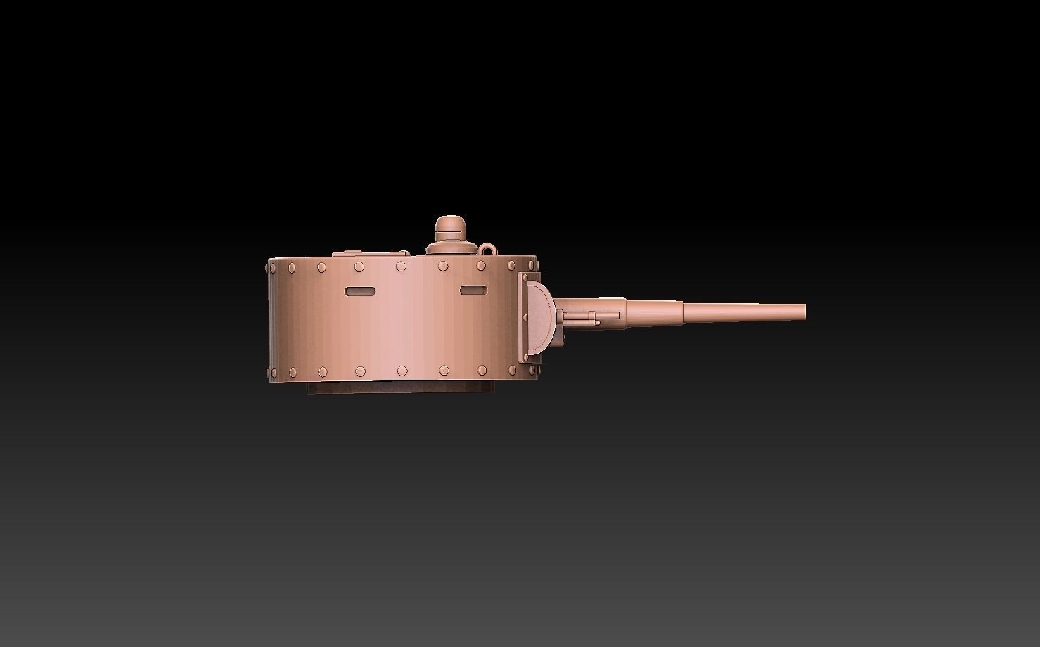 T35 Tank Turrets 3D model 3D printable | CGTrader