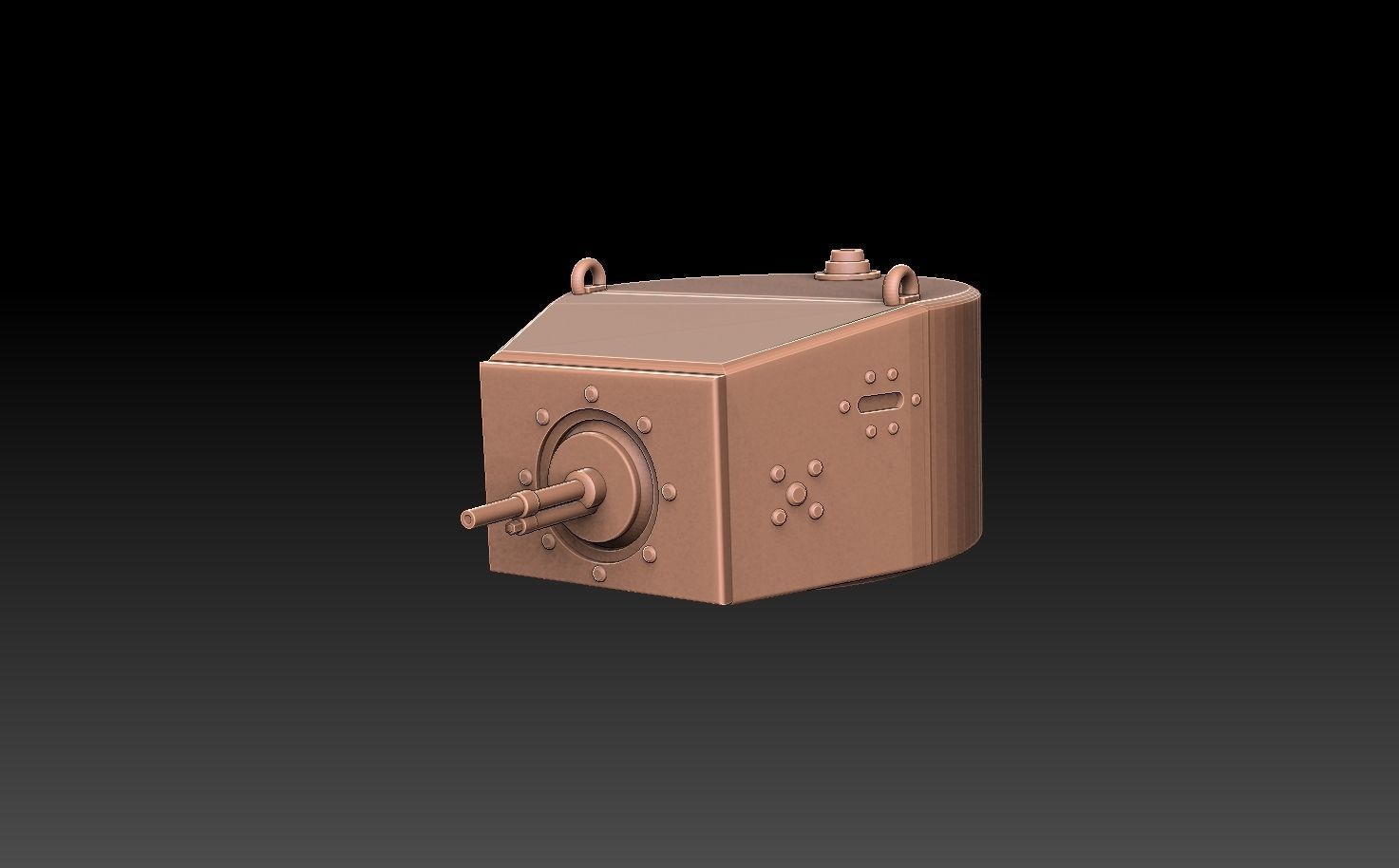T35 Tank Turrets 3D model 3D printable | CGTrader
