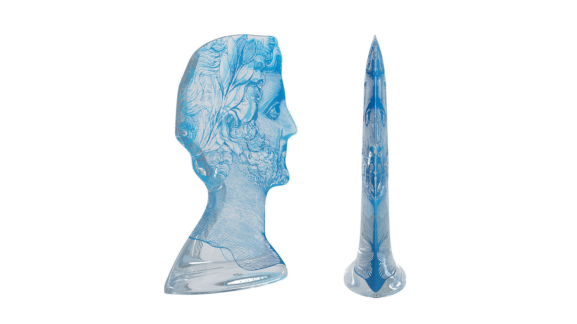 XL Grand Tour God Bust Sculpture 3D model | CGTrader