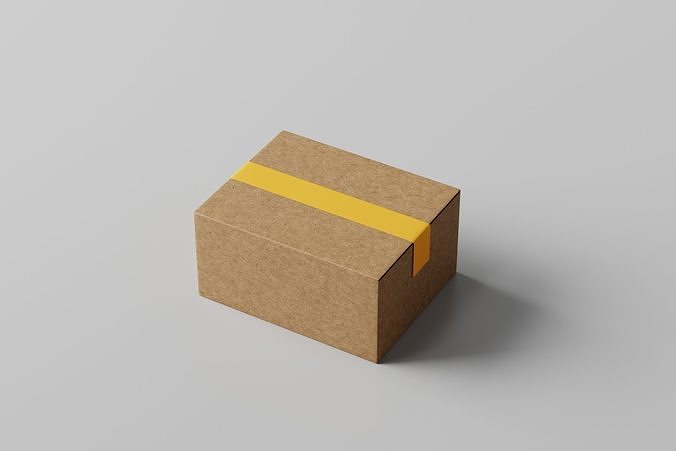 Shipping Box free VR / AR / low-poly 3D model | CGTrader