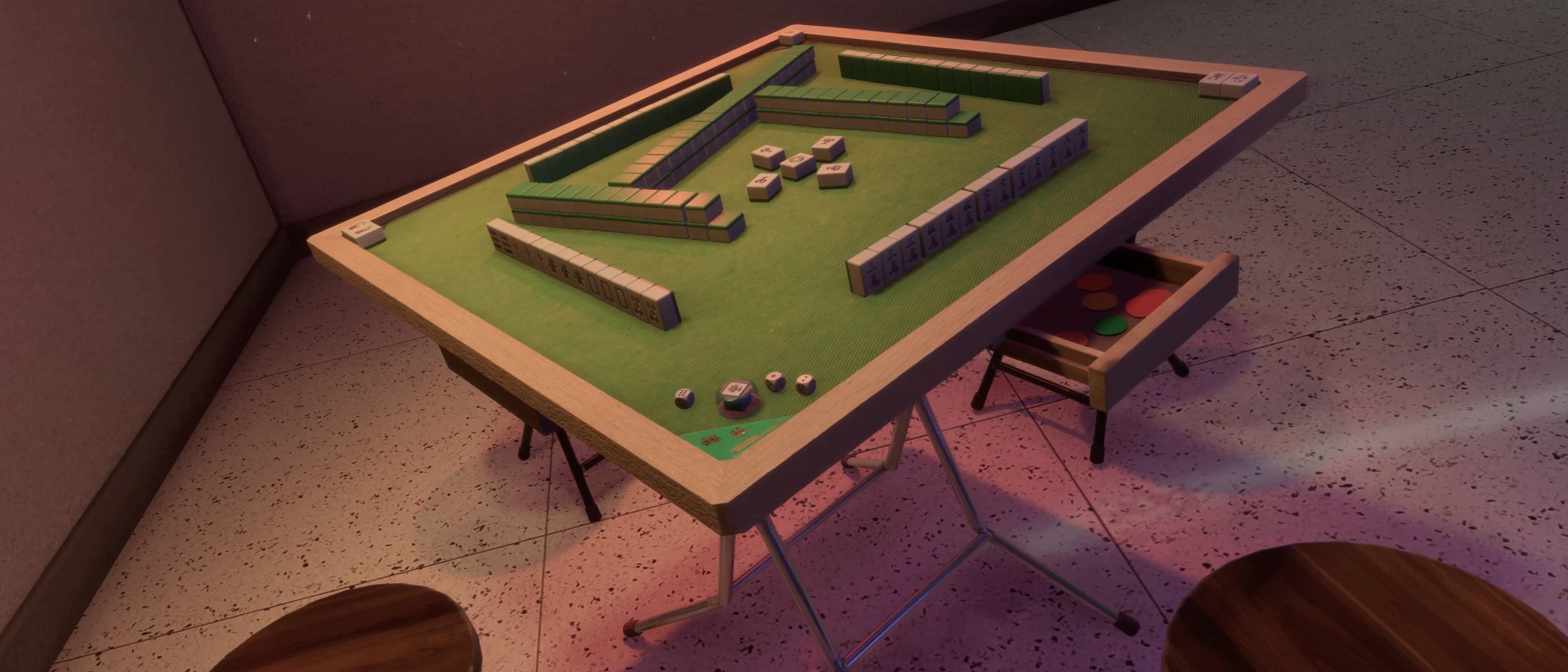 3D model PBR Hong Kong Mahjong Set Game Ready asset VR / AR / low-poly ...