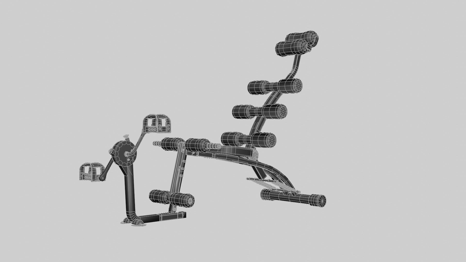 Abs Machine 3D model | CGTrader