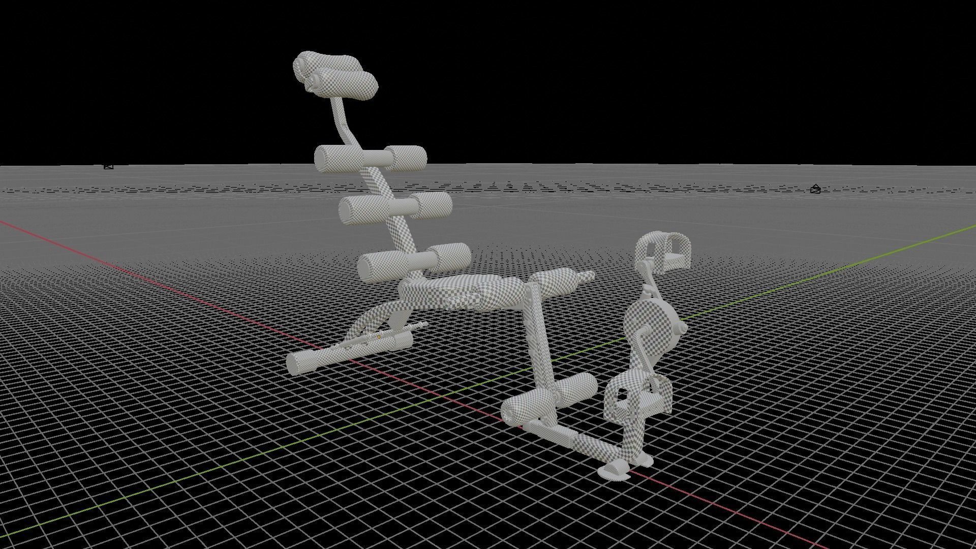 Abs Machine 3D model | CGTrader