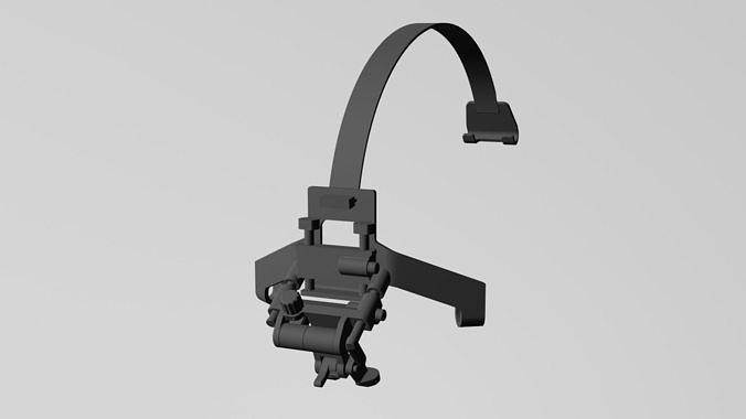 Lucie Mount Style NVG display replica for reenactors 3D model | CGTrader