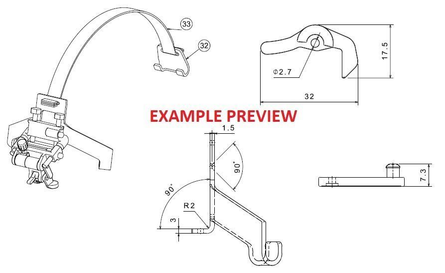 Lucie Mount Style NVG display replica for reenactors 3D model | CGTrader