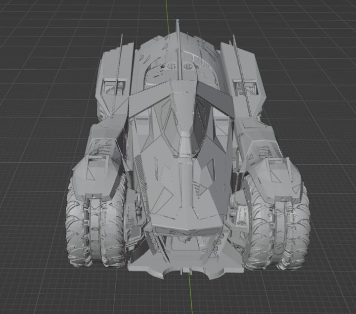 Bat Mobile Model Arkham Knight 3D model 3D printable | CGTrader