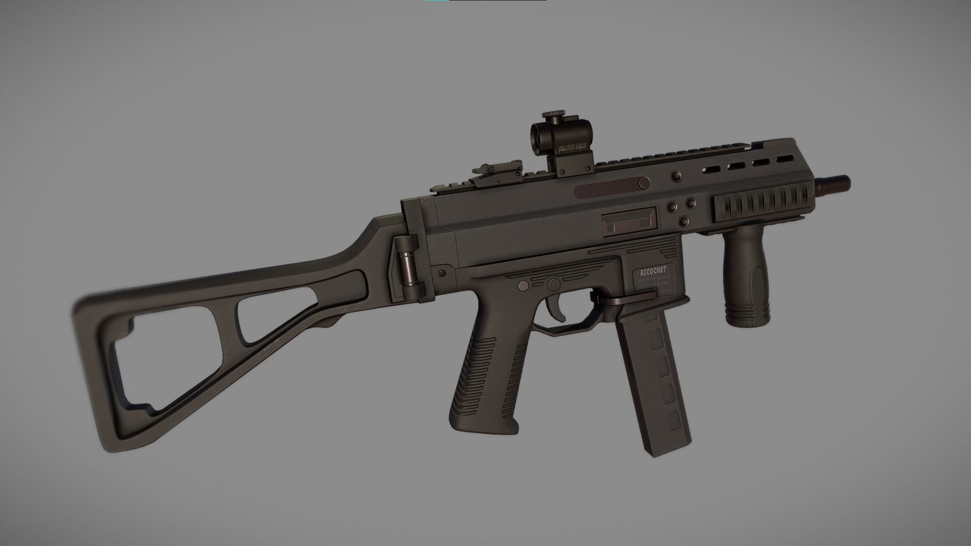 3D model SMP45 gun VR / AR / low-poly | CGTrader