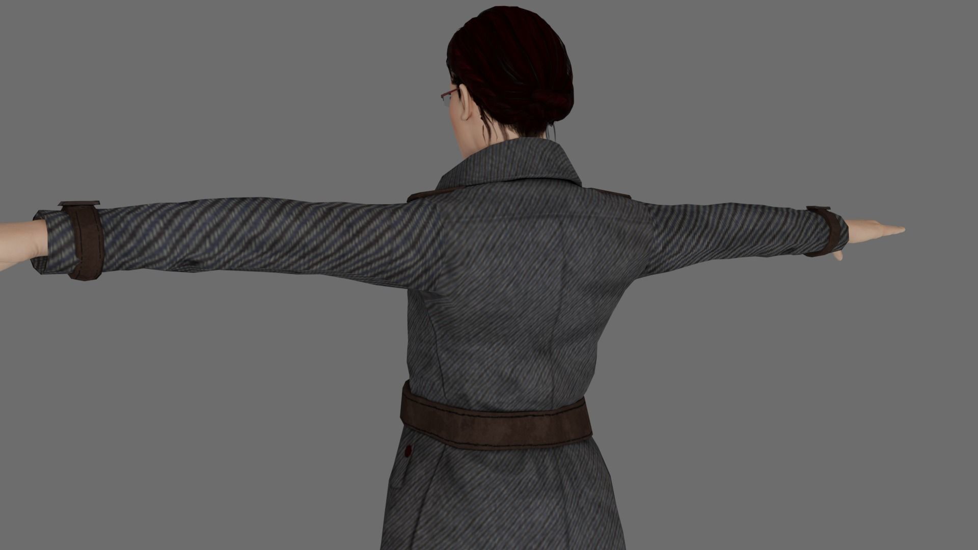 Rigged Female Character 35 3D model rigged | CGTrader
