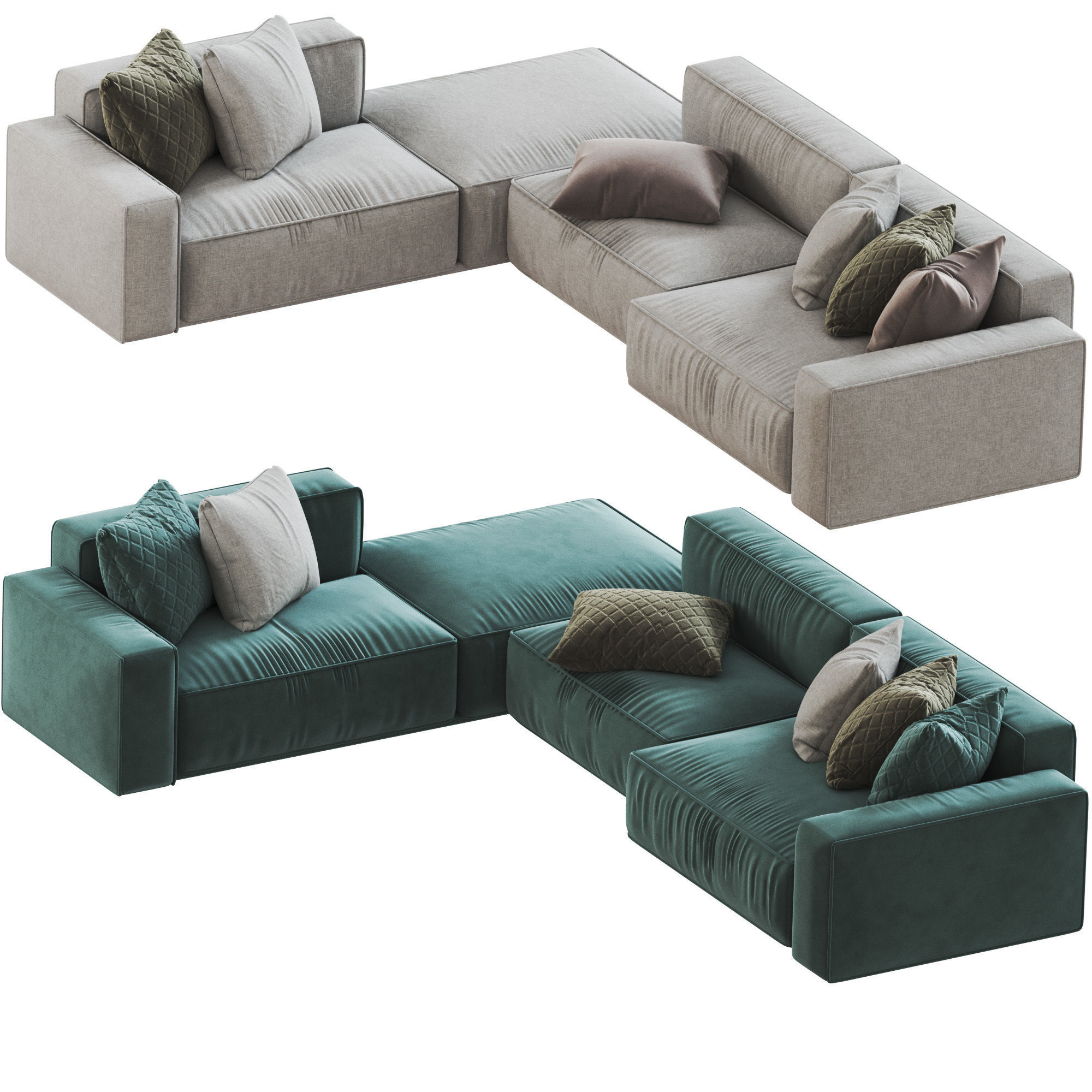 MARECHIARO Sofa By arflex 3D model | CGTrader