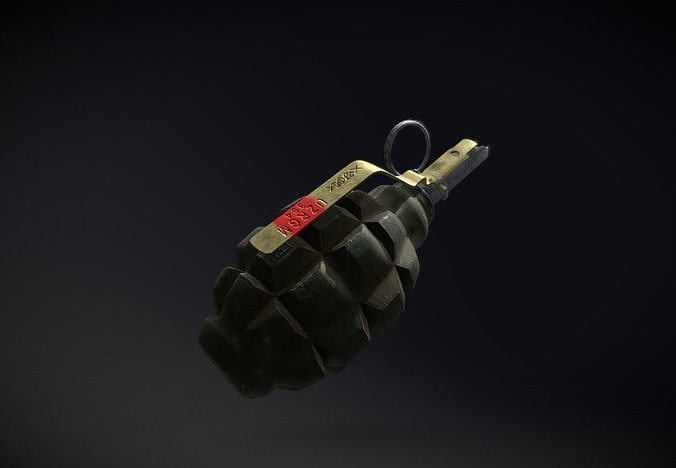 3D model F1 Grenade VR / AR / low-poly | CGTrader