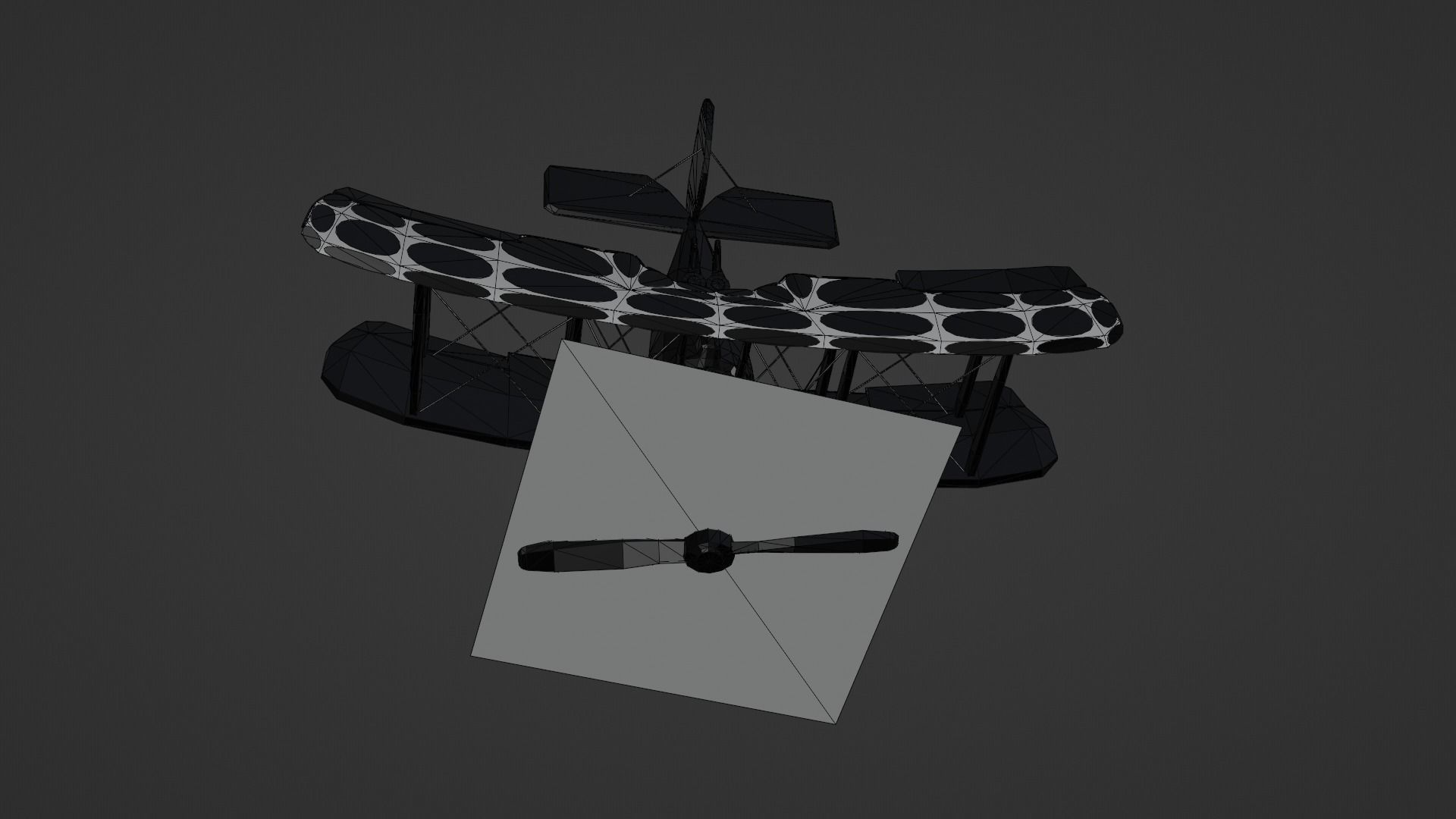 3D model Stylized WW1 Plane VR / AR / low-poly | CGTrader