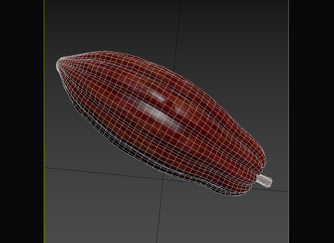 Cocoa Pod 3D model | CGTrader