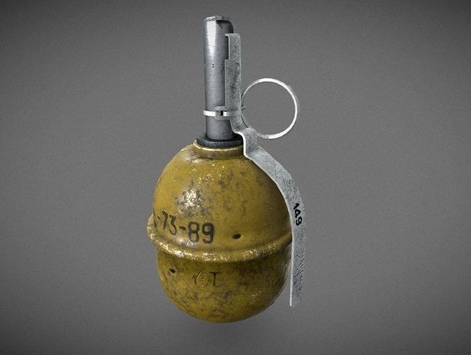 3D model RGD-5 Grenade VR / AR / low-poly | CGTrader