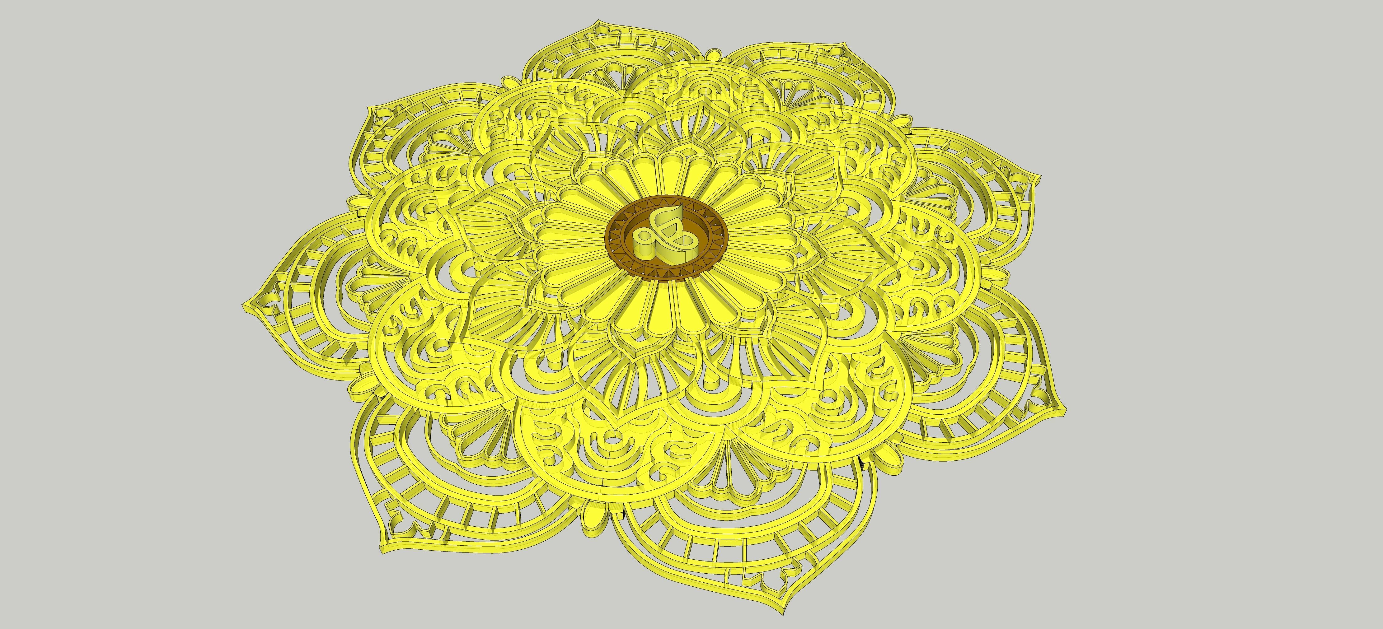 acrylic sheet Classic design 3D model 3D printable | CGTrader