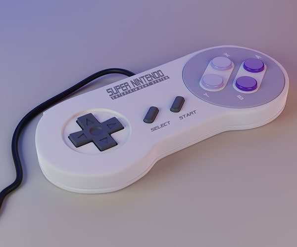 Nintendo controller 3D Model 3D model | CGTrader