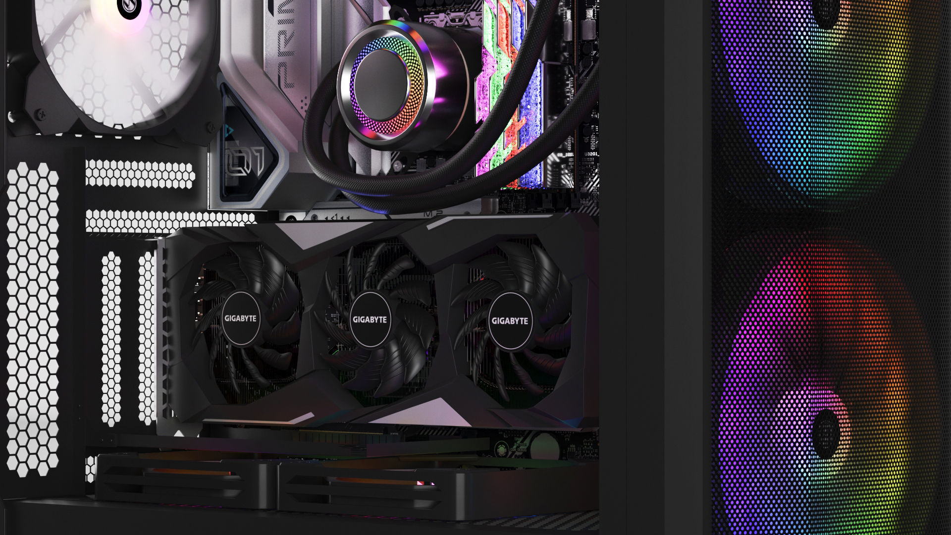 Lian Li Lancool-215 3D model animated | CGTrader