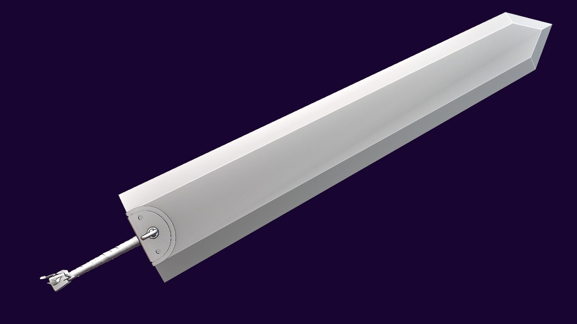 3D model Game ready Guts dragon slayer sword VR / AR / low-poly | CGTrader