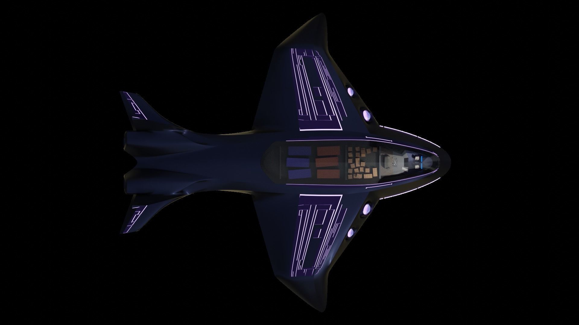 3D model Luxury Cargo Plane VR / AR / low-poly | CGTrader