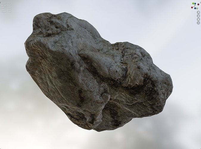 3D model Smooth Granite - 8K Textures - 6 Mesh Resolutions VR / AR ...