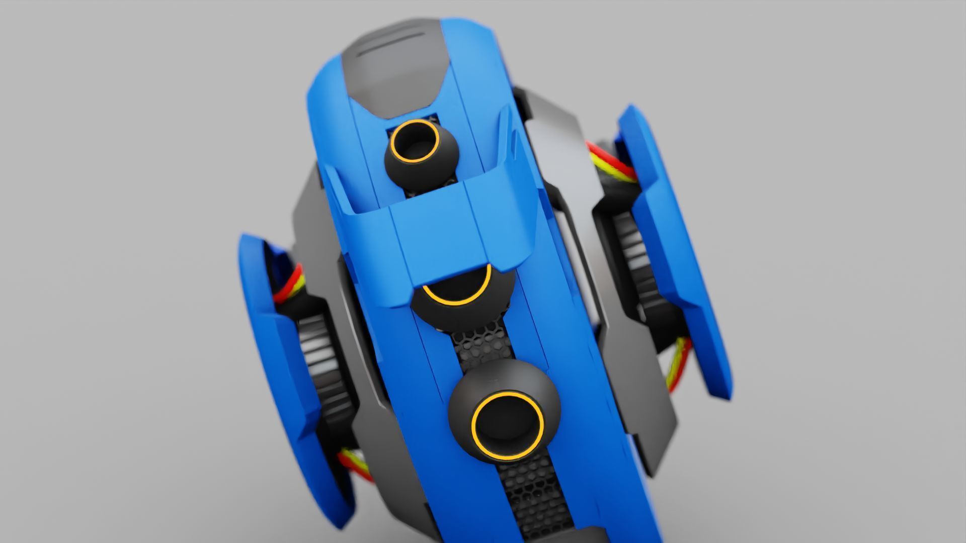 STREET FIGHTER BOT RIGGED 3D model rigged | CGTrader