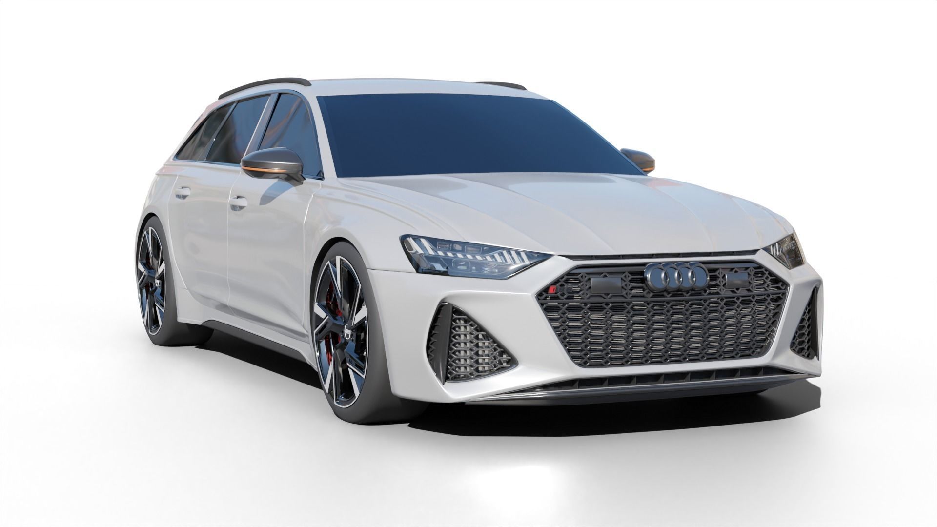 AUDI RS6 Avant Car Vehicle 3D model | CGTrader