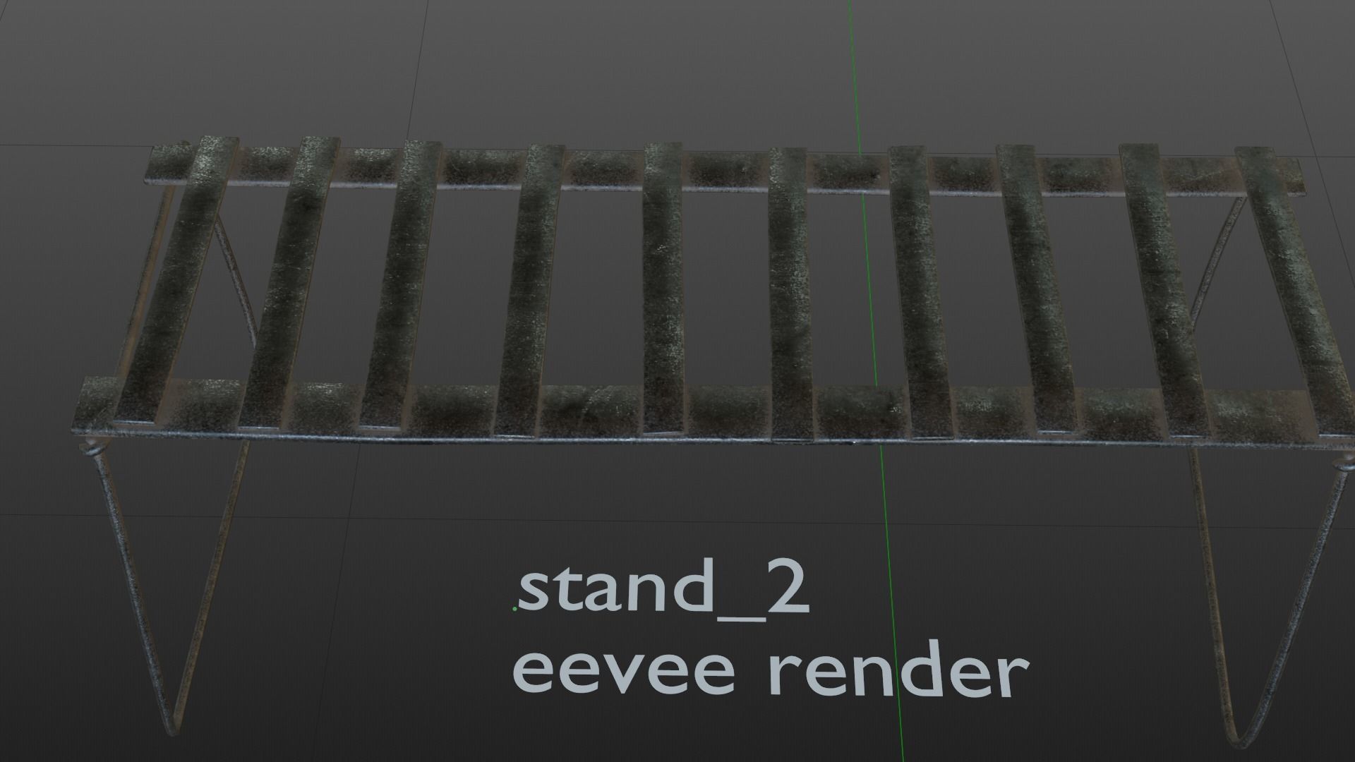 Metal-Welded Simple Workshop Stand free VR / AR / low-poly 3D model ...