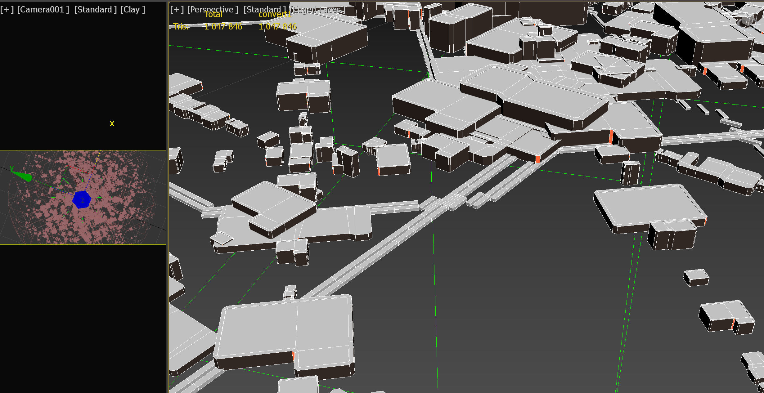 3D model Greeble City 02 3D Animated Sequence VR / AR / low-poly | CGTrader