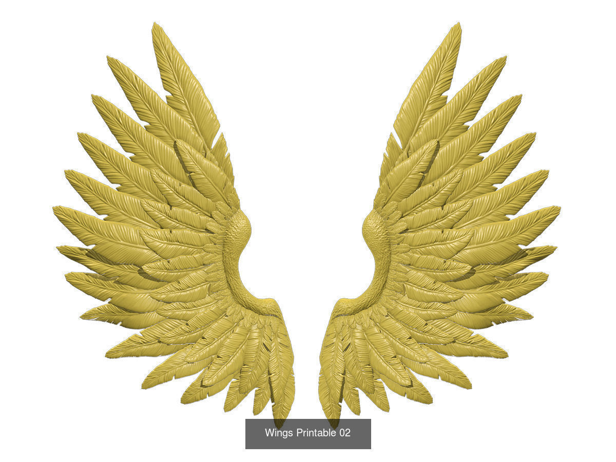 6 Wing Printable Set 3D Model Collection | CGTrader