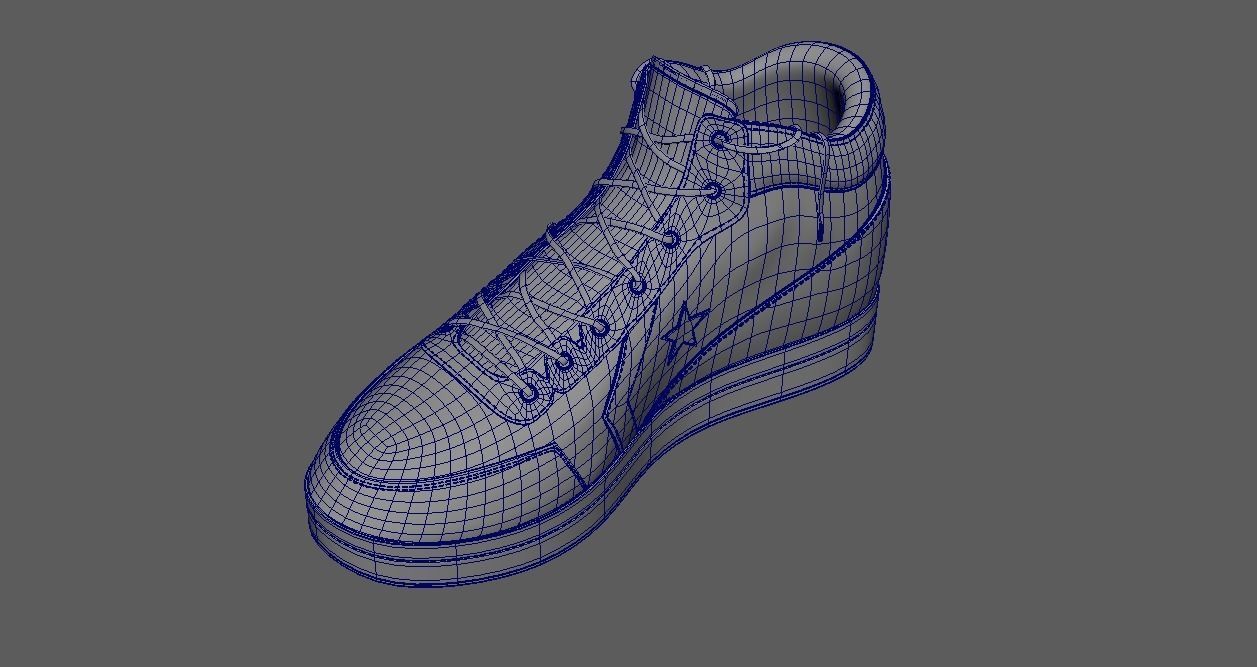 Sneakers Converse 3D model | CGTrader