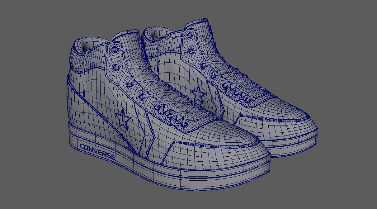 Sneakers Converse 3D model | CGTrader