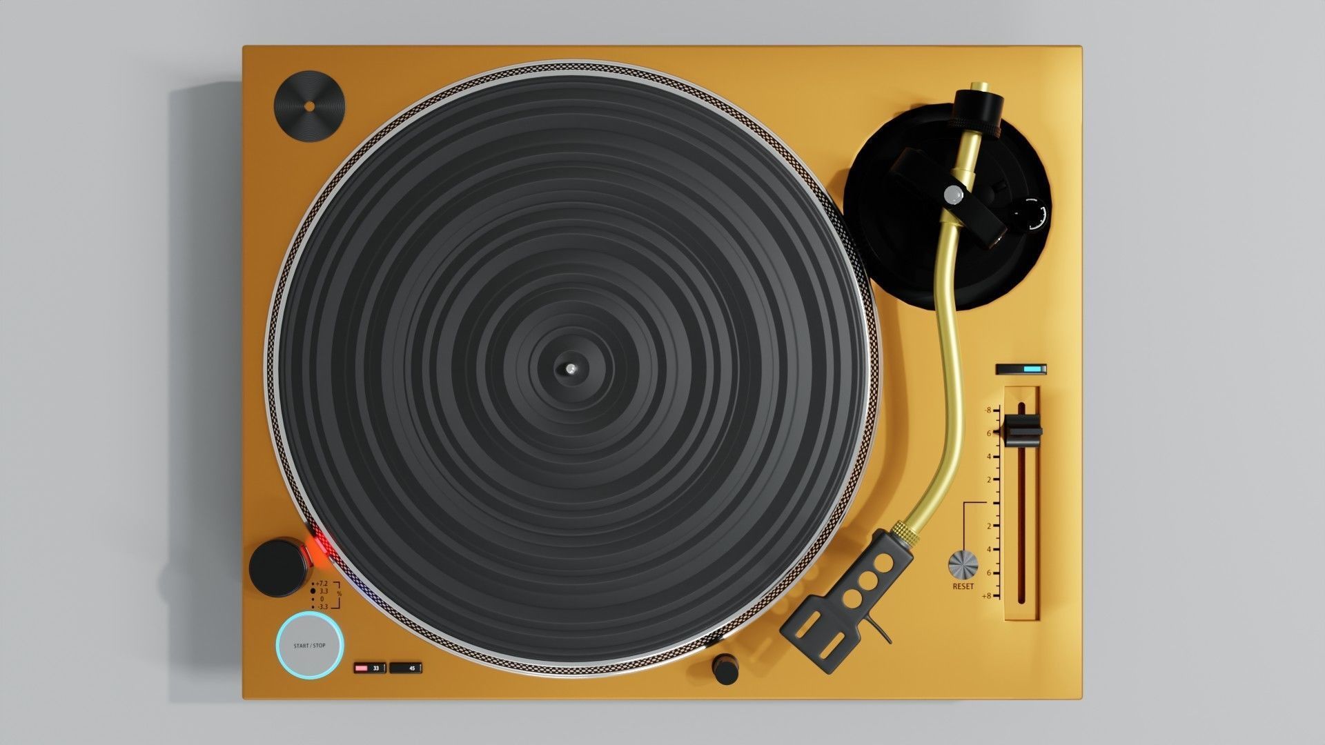 Turntable 3D model | CGTrader