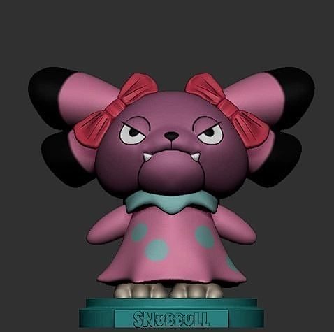 Snubbull - Pokemon 3D model | CGTrader