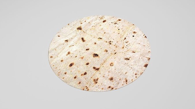 Tortilla 3D model | CGTrader