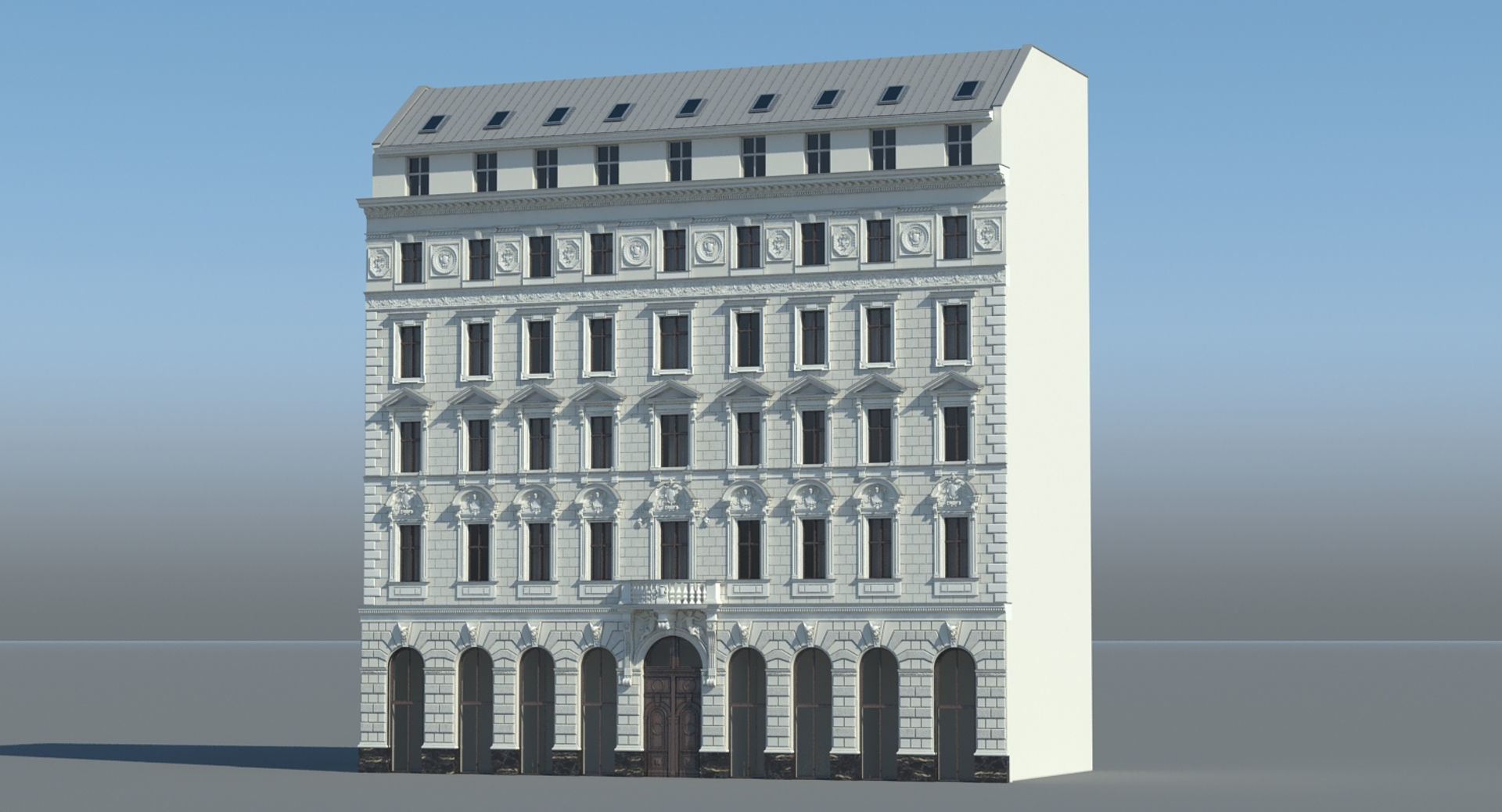 Historic Residential Building 3D model | CGTrader