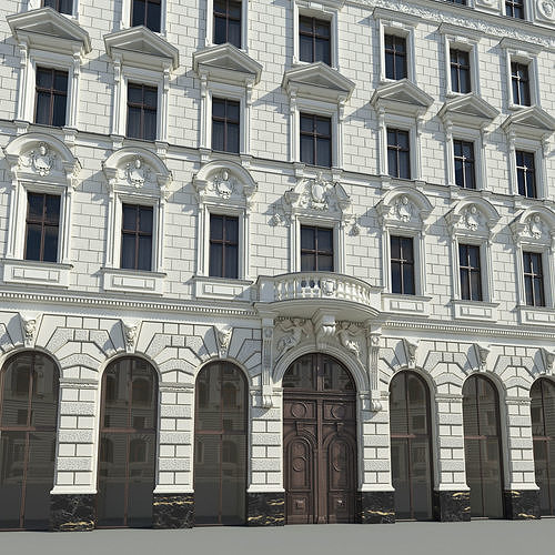 Historic Residential Building 3D model | CGTrader