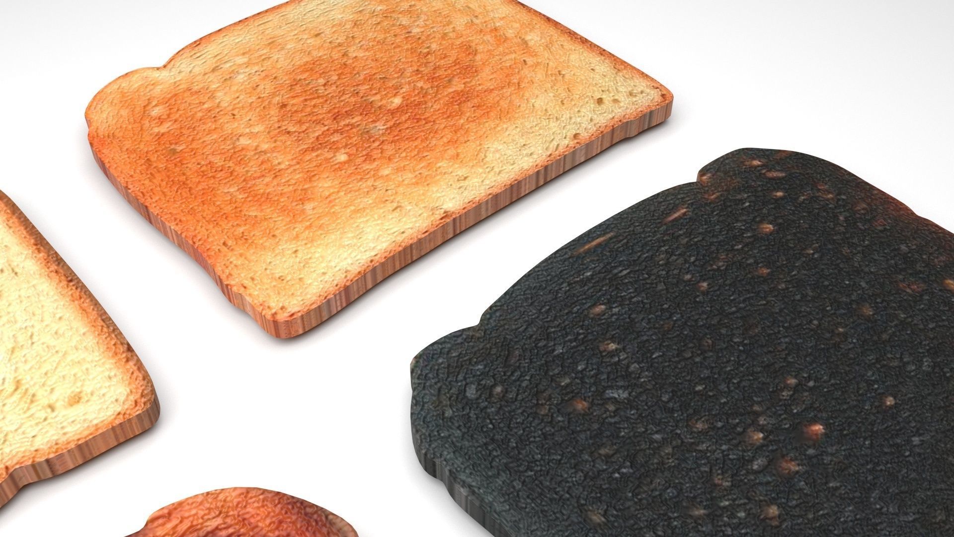 Toasts Collection 3D model | CGTrader
