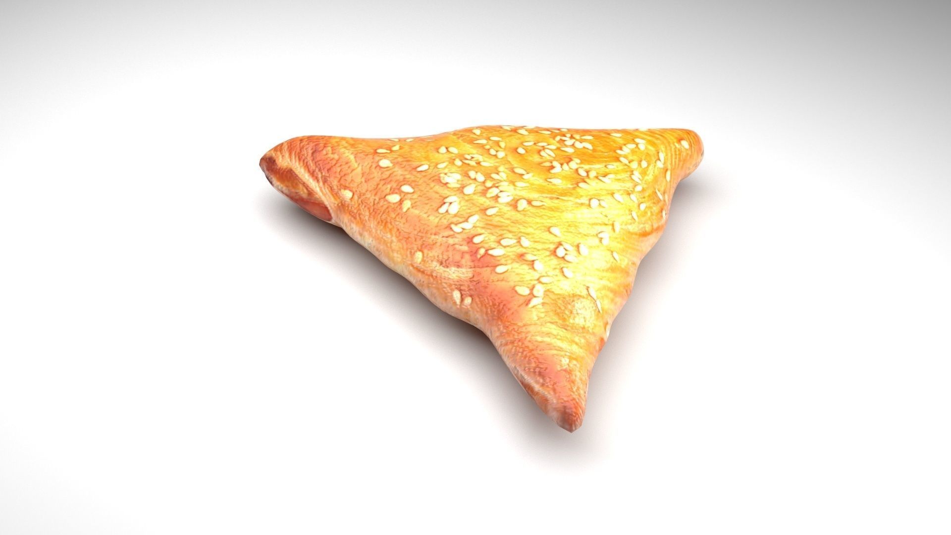 Samosa 3D model | CGTrader