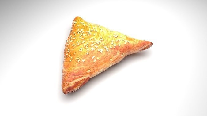 Samosa 3D model | CGTrader