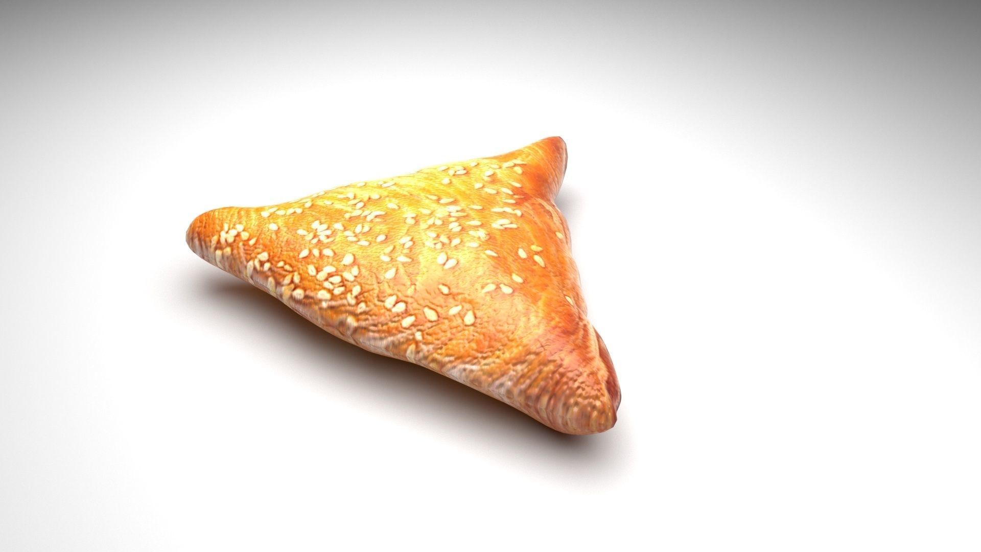 Samosa 3D model | CGTrader