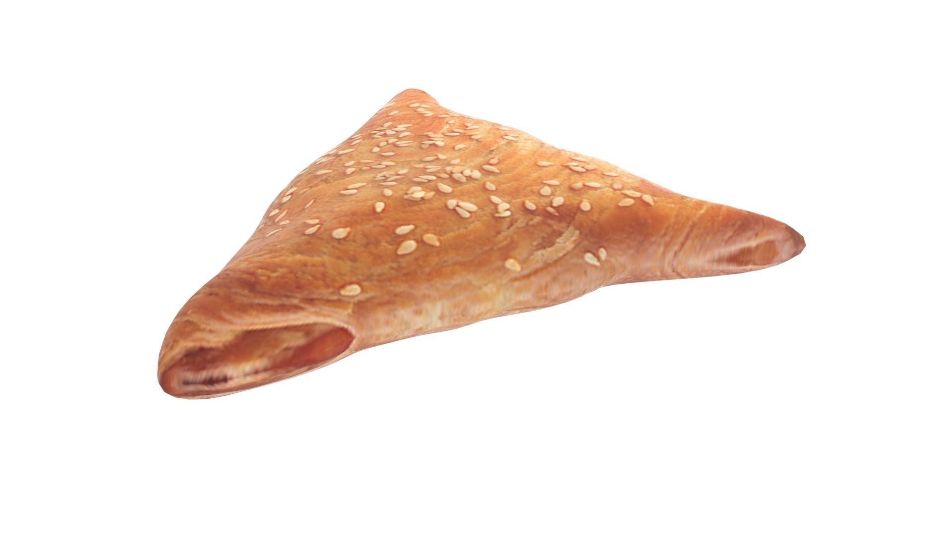 Samosa 3D model | CGTrader