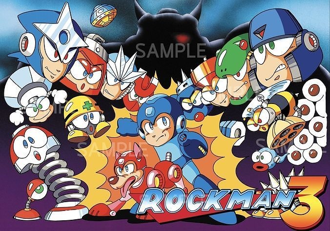 Rockman3 Megaman Hi Quality 3D model | CGTrader