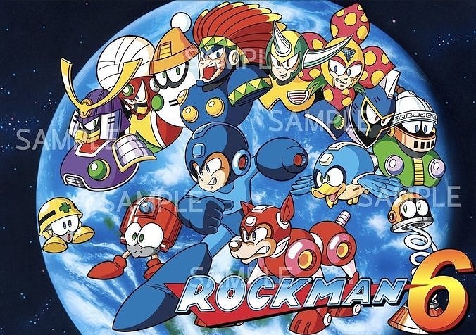 Rockman6 Megaman Hi Quality 3D 3D model | CGTrader