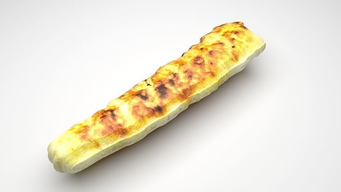 Potato Kebab 3D model | CGTrader