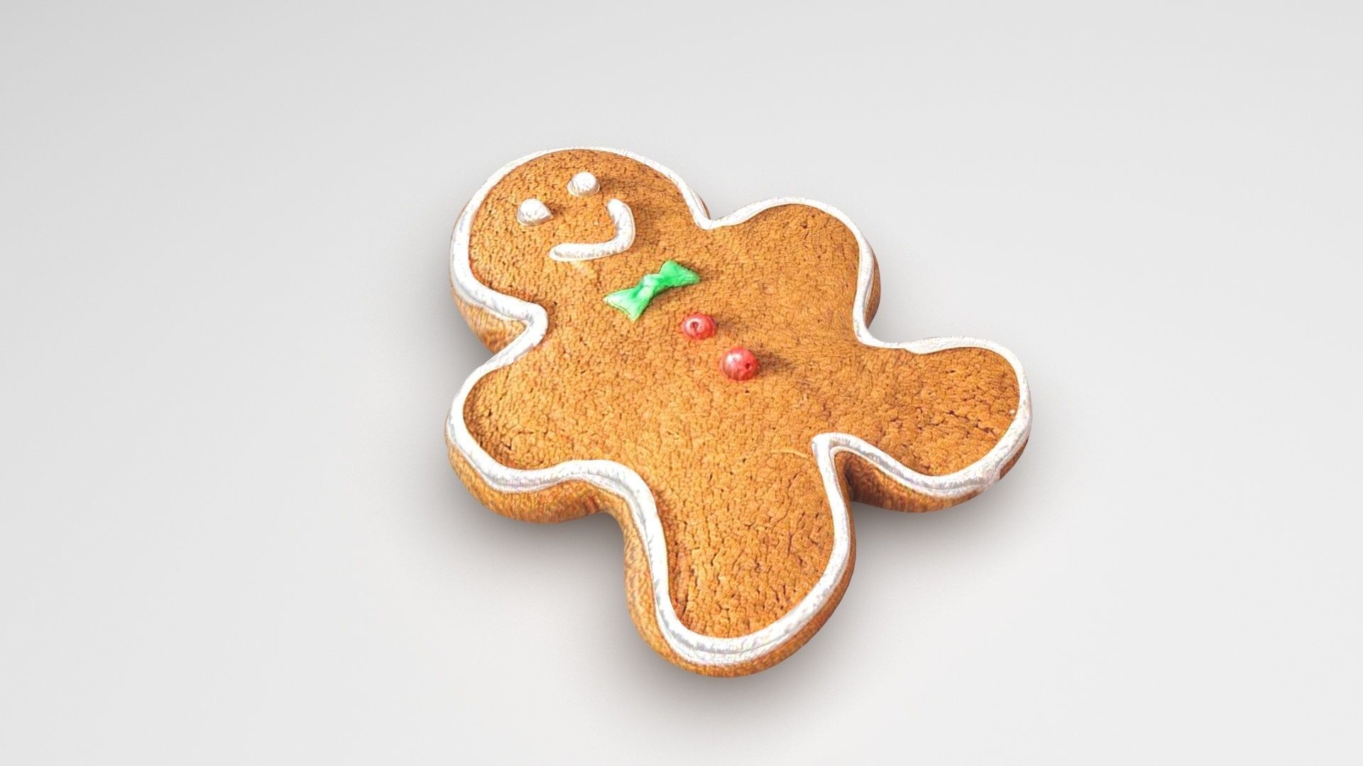 Gingerbread Man 3D model | CGTrader