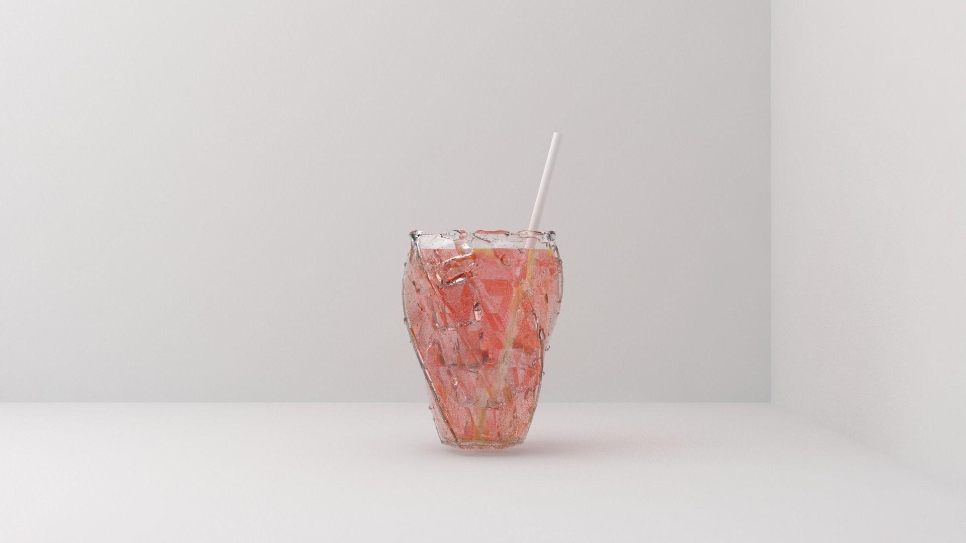 Iced Tea 3D model | CGTrader