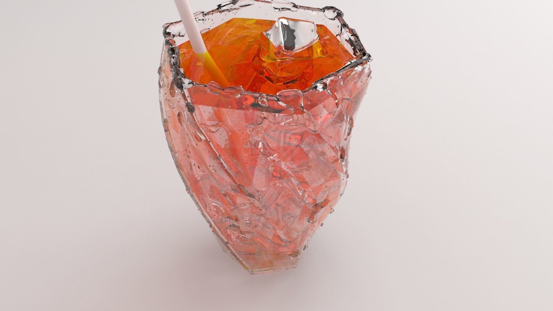 Iced Tea 3D model | CGTrader