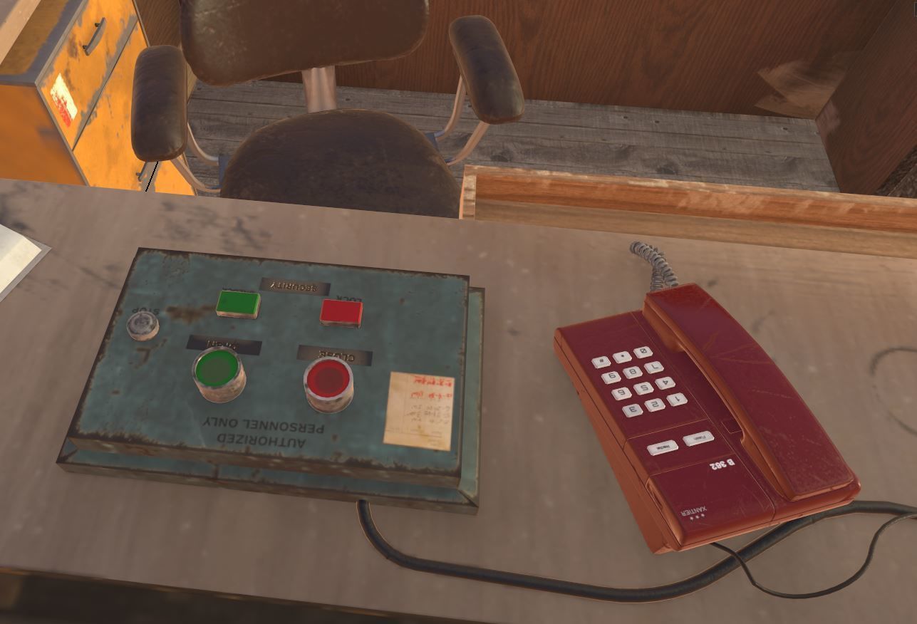 Old Security Booth 3D model | CGTrader